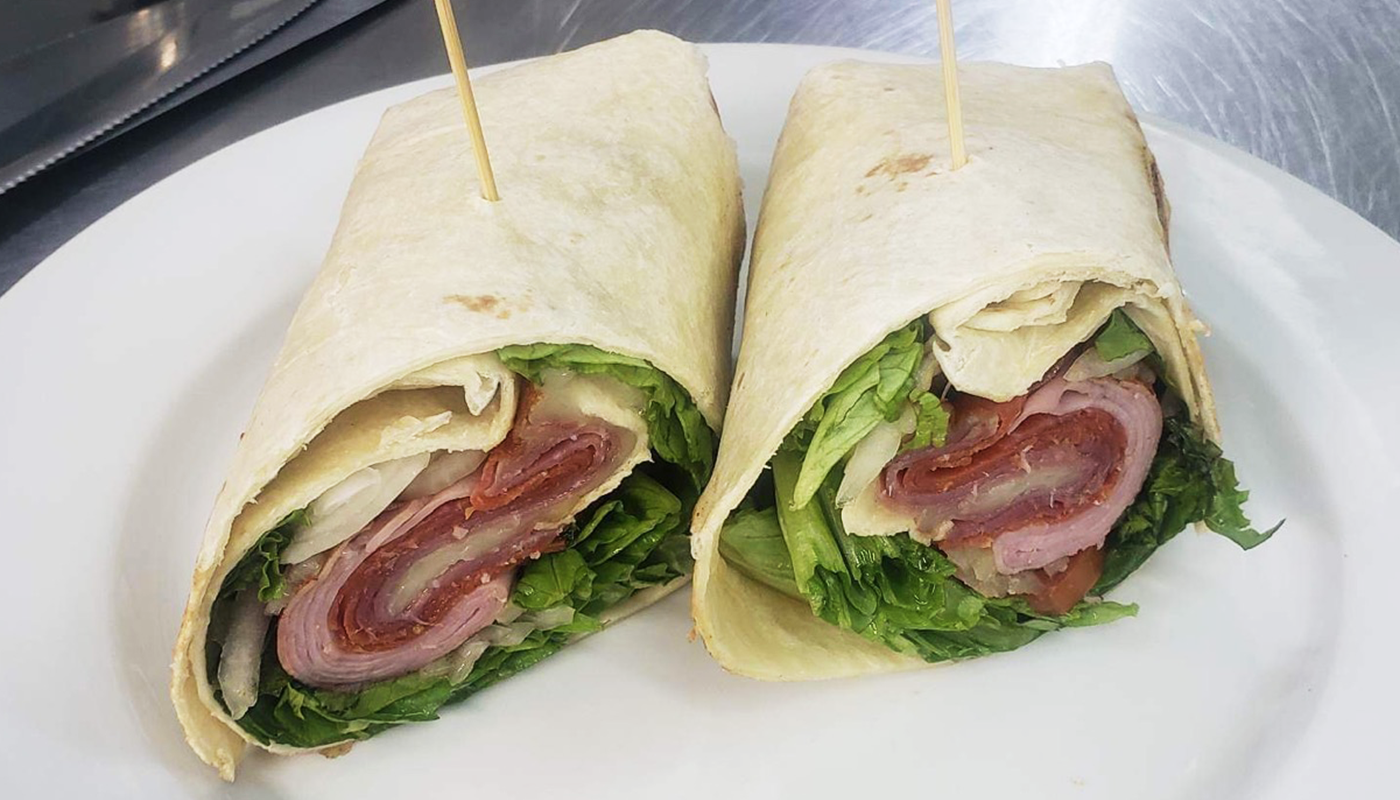 Club Wrap | Original PJ's Pizza Moundsville New Martinsville
