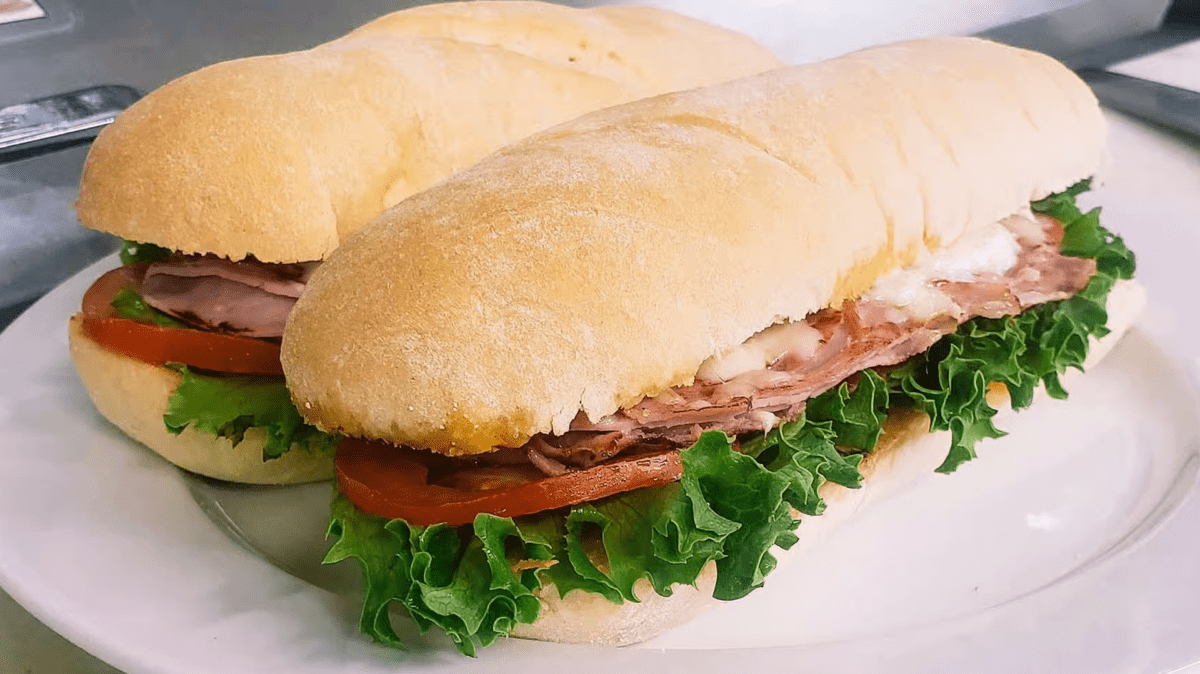 Ham & Cheese Sub Sandwich | Original PJ's Pizza Moundsville New ...